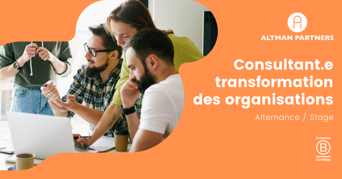 Offre de stage/alternance consultant.e en transformation des ...